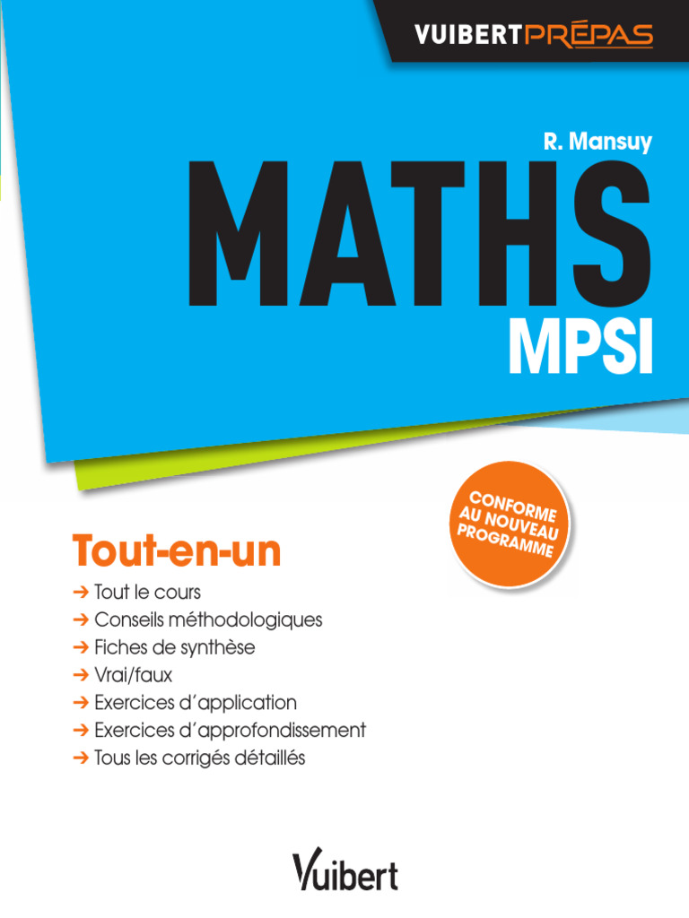 Tout en Un - MATHS | PDF
