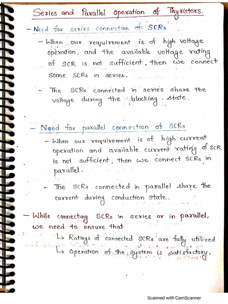 Power Electronics Notes | PDF