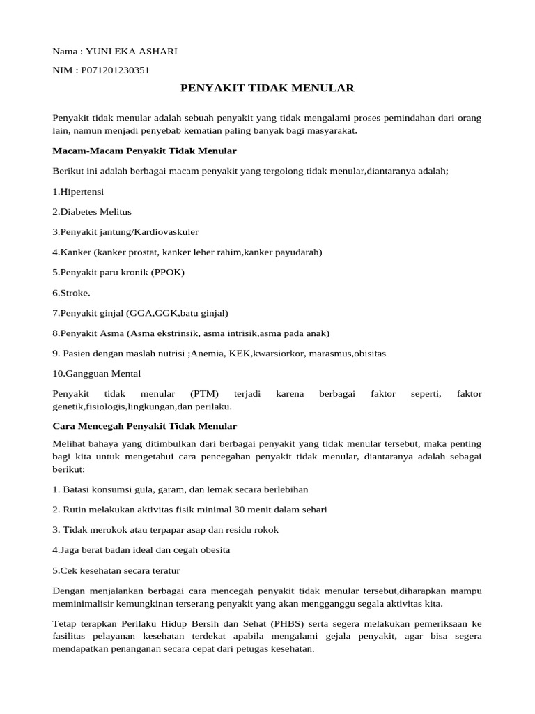 Tugas Mandiri PTM | PDF