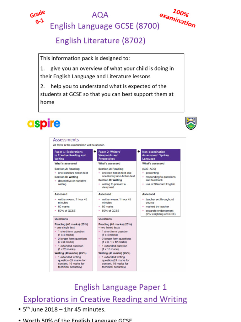 AQA English Language GCSE | PDF | Poetry | Macbeth