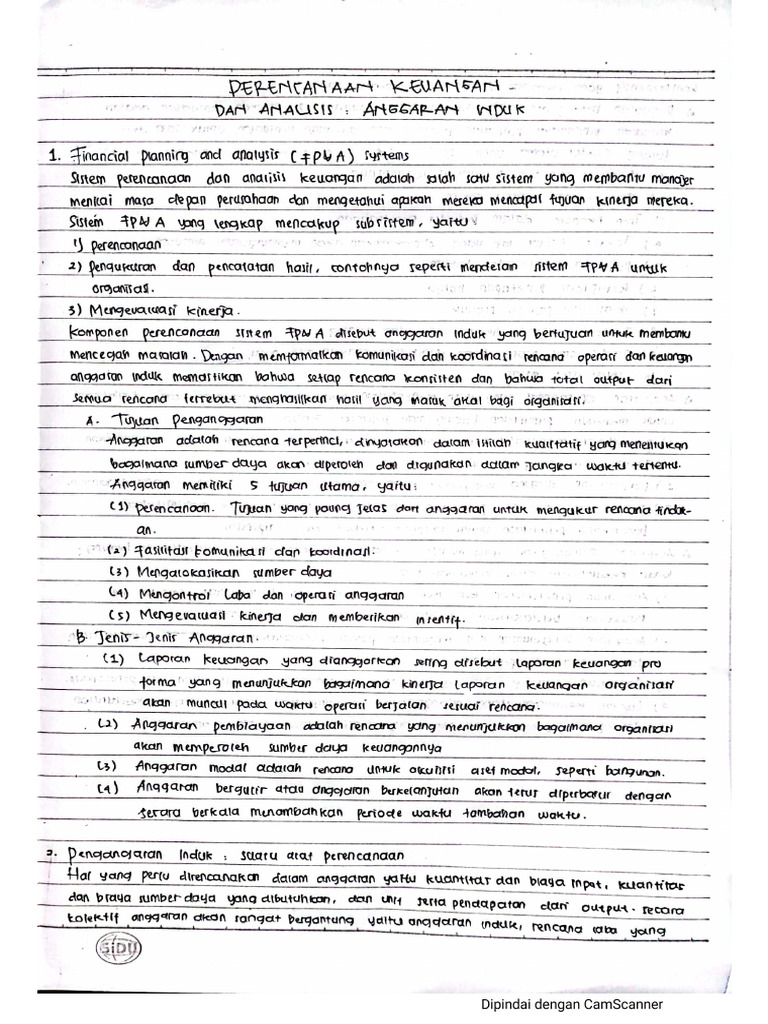 Financial Planning Pdf