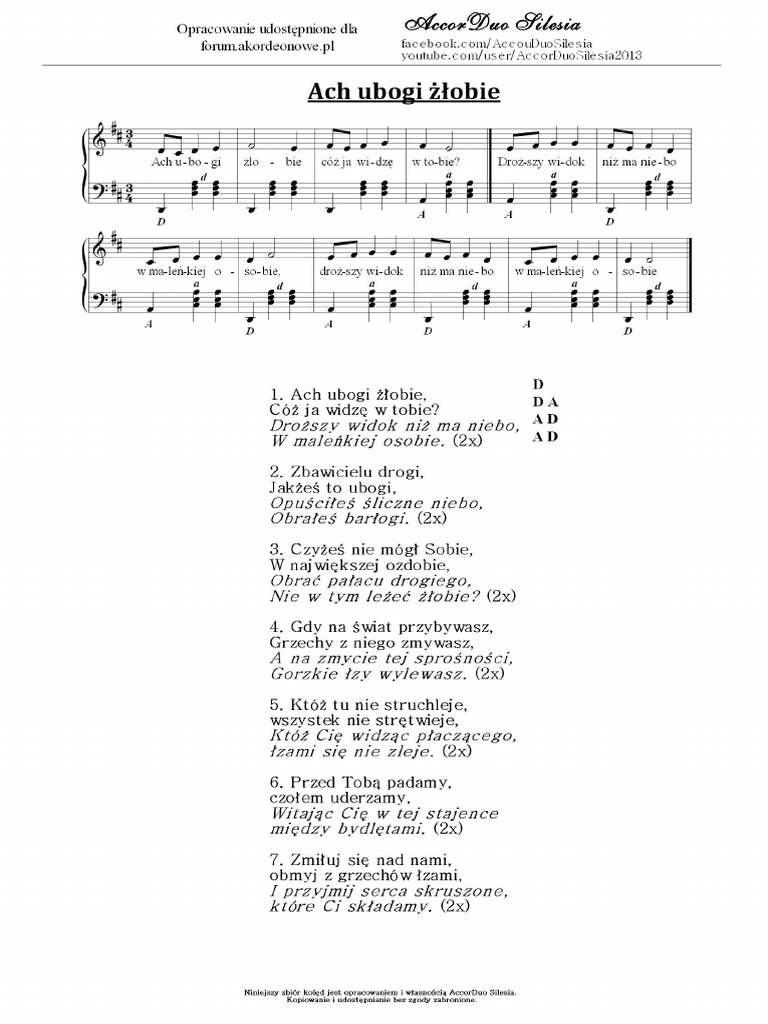 Ach Ubogi Żłobie | PDF