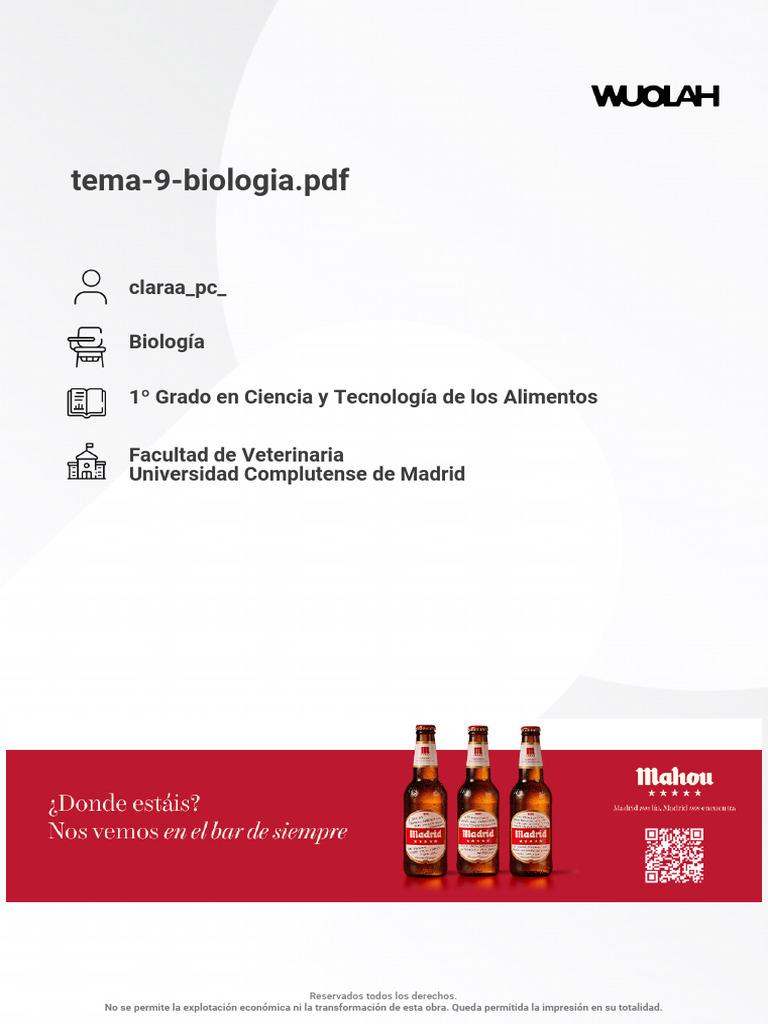 Tema-9-biologia | PDF