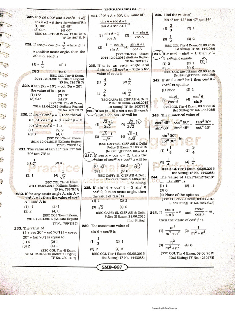 SSC Exclusive Book - 1 To 50 (76 To 125) | PDF