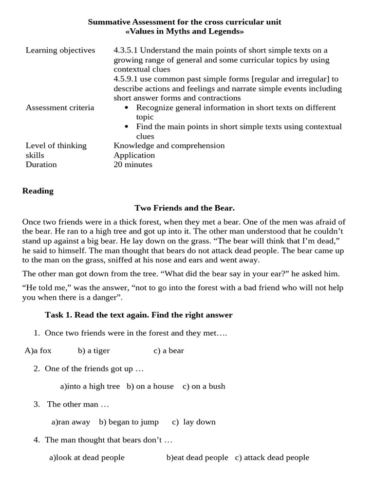 Sor 4 KL 2 Modul 1 Chetvert | PDF