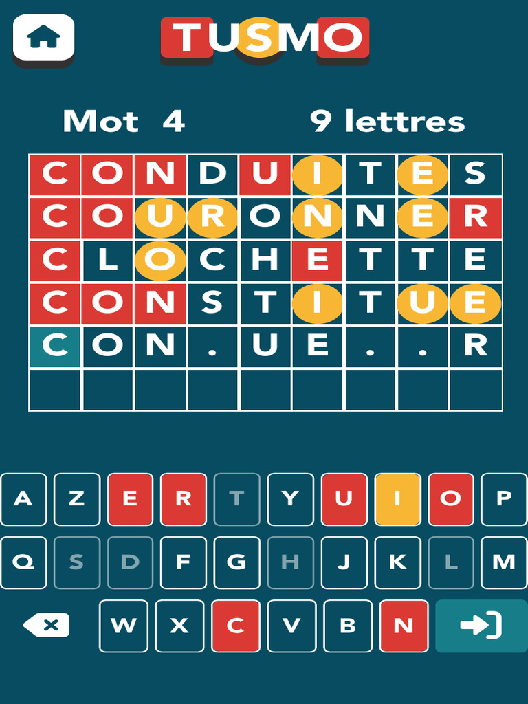 TUSMO - Multiplayer Wordle | PDF