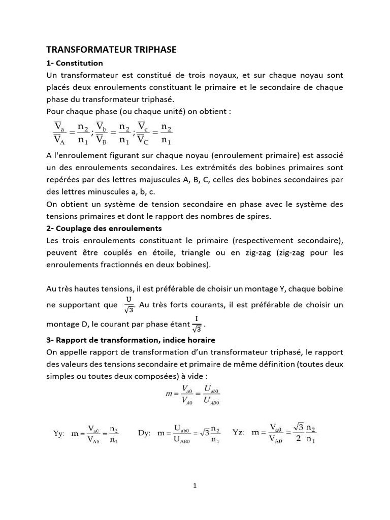 Transf Tri | PDF