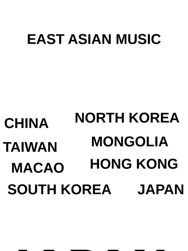 East Asian Music g8 q2 | PDF