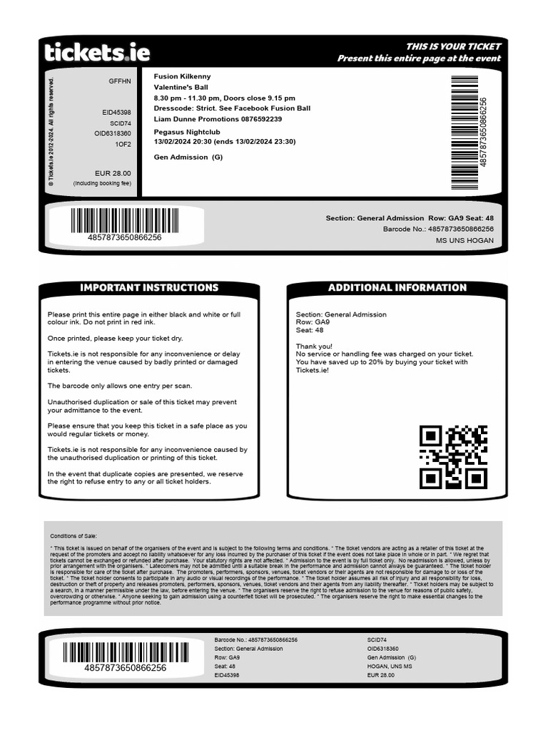 GFFHN Document-1 | PDF | Ticket (Admission) | Common Law