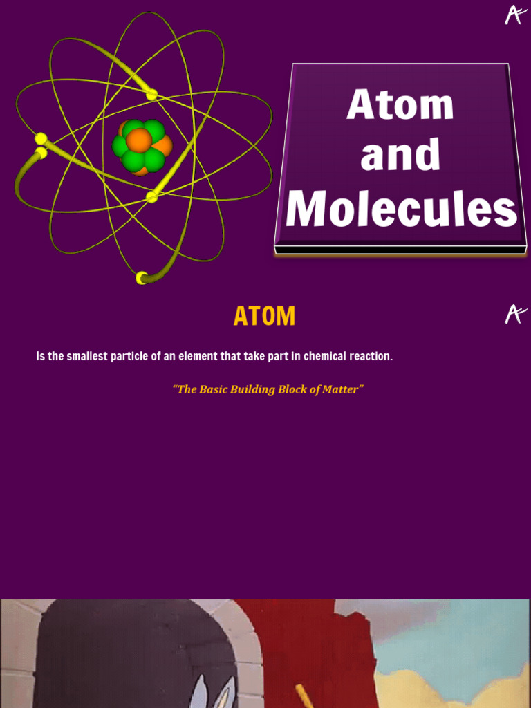 3. Atoms and Molecules | PDF