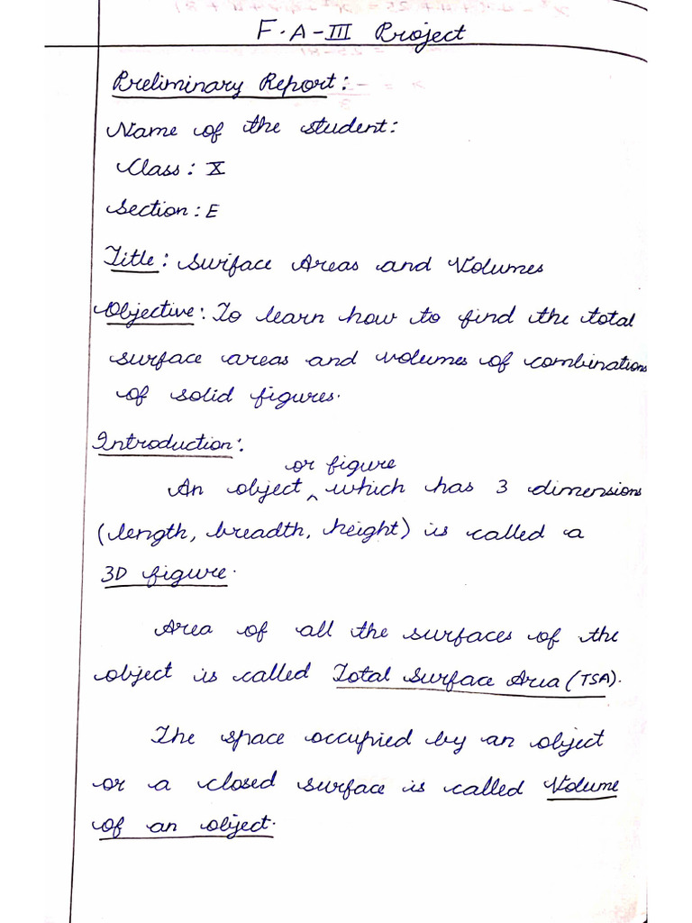 FA III MATHS PROJECT (1) | PDF