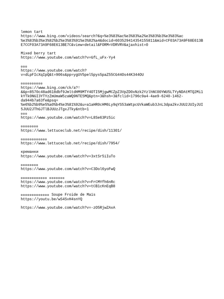 Cooking Examples and Explanations | PDF