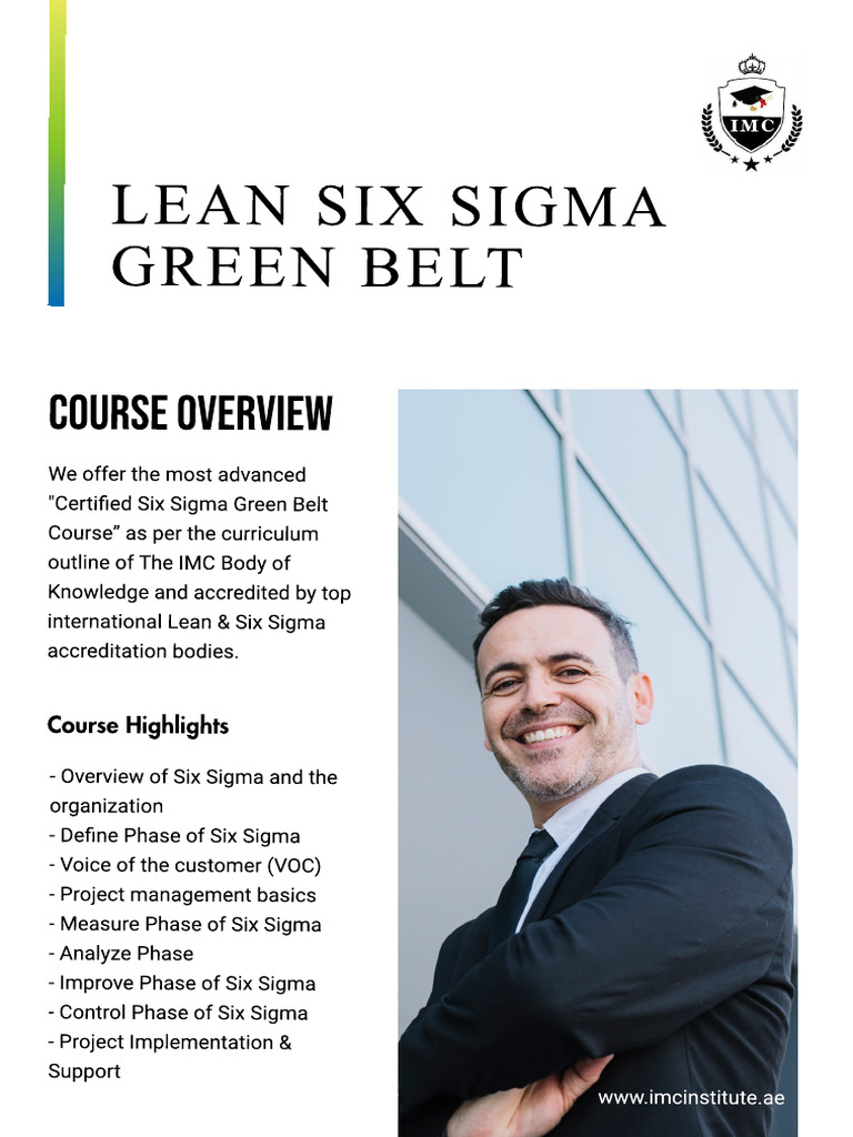 Course Overview Green Belt | PDF