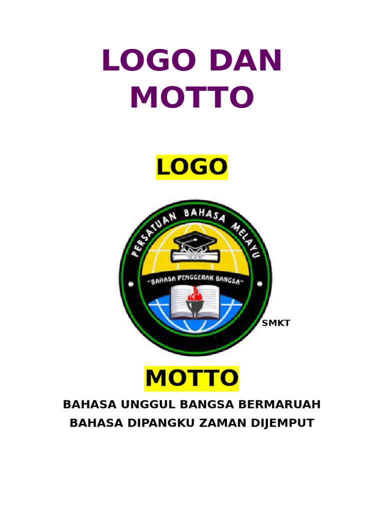 LOGO DAN MOTTO | PDF