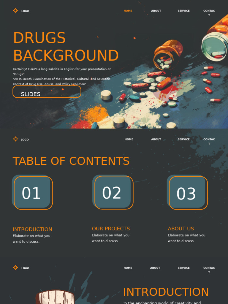 Drugs Background Slides | PDF