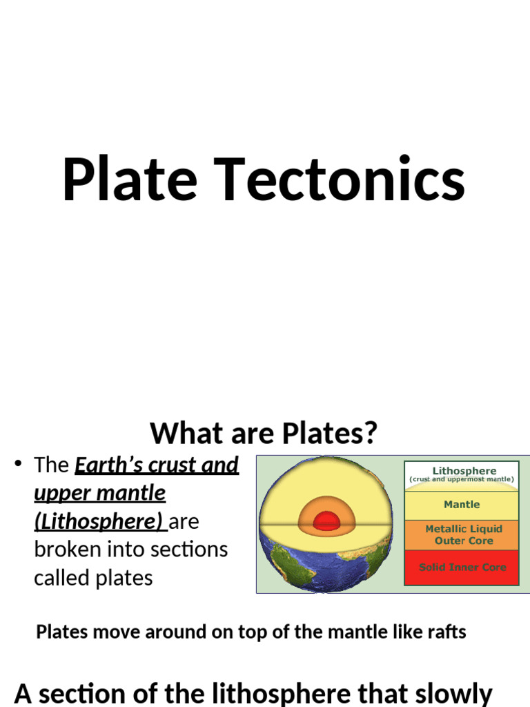 Plate Tectonics | PDF