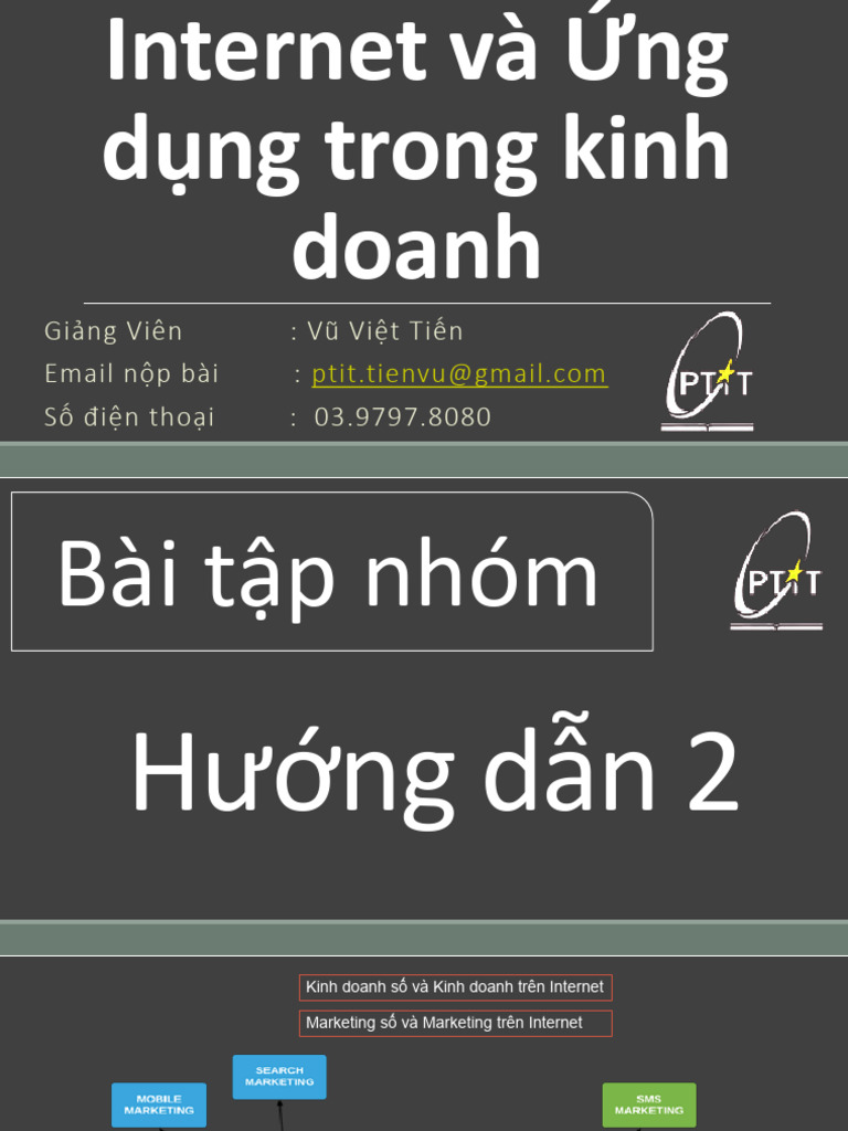 Slide Internet Và UDKD - 3 | PDF