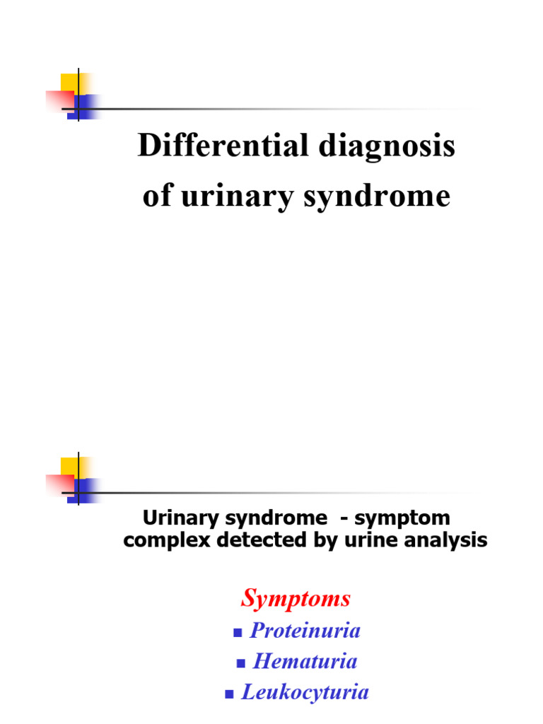 2d34940a_differential_diagnosis_of_urinary_syndrom | PDF