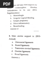 OBG Question Bank | PDF | Childbirth | Pregnancy