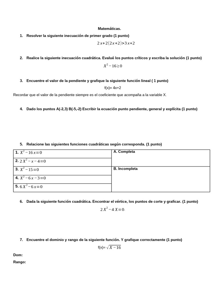 Cuestionario Nayeli y Brandon | PDF