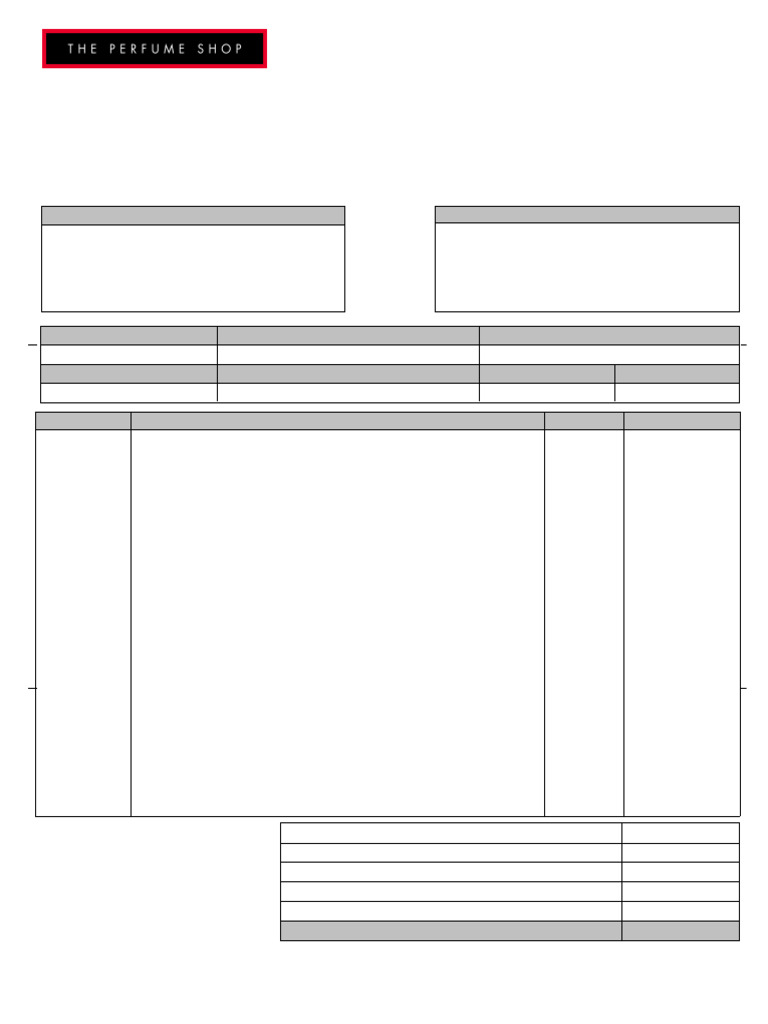 Uk Perfume Template | PDF