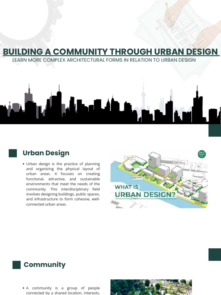 GROUP 2 Building A Community Through Urban Design | PDF