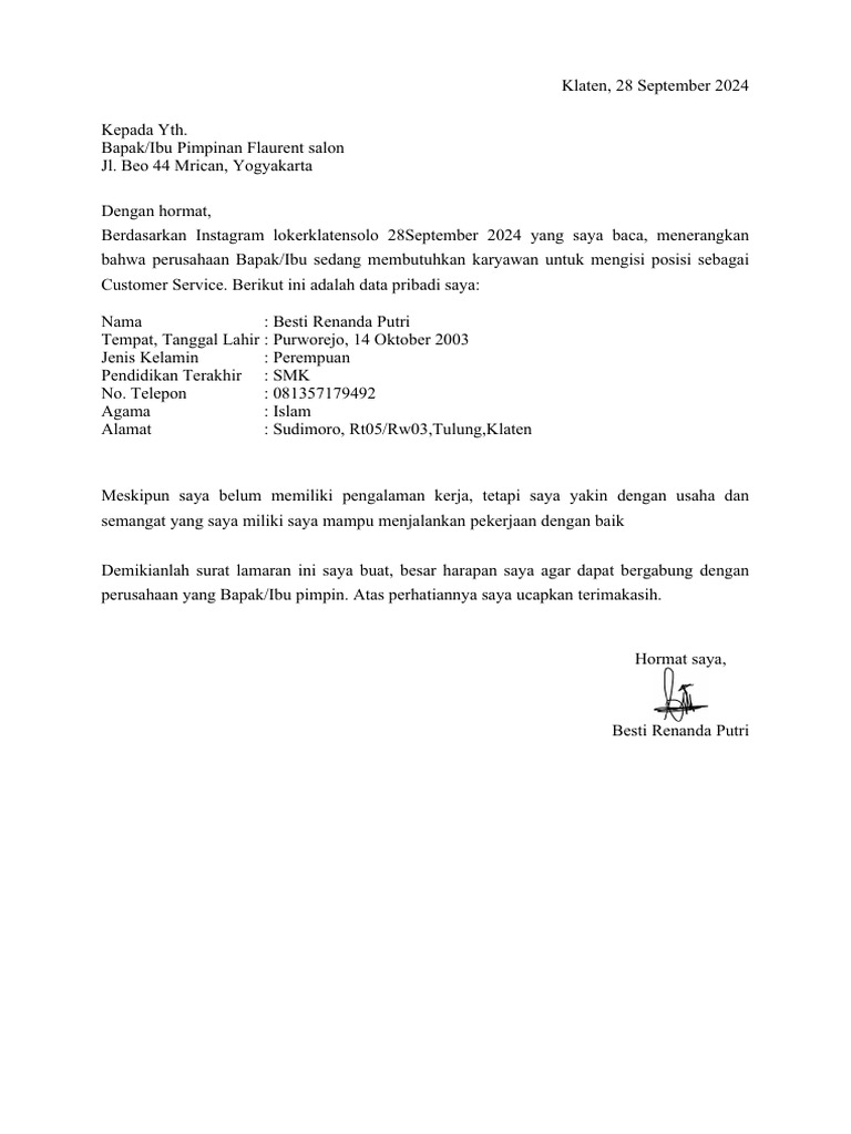 Flaurent Salon | PDF