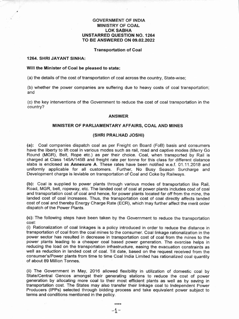 Rail Freight Table | PDF