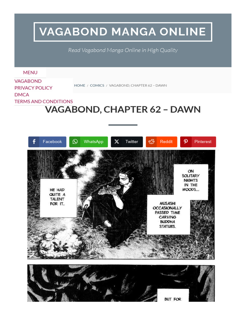 Vagabond Ch. 62 | PDF