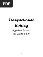 C1 Advanced Writing Letters and Emails | PDF | Communication | Human ...