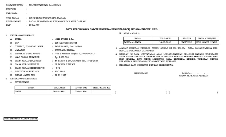 Dpcp-Moh. Syafii | PDF
