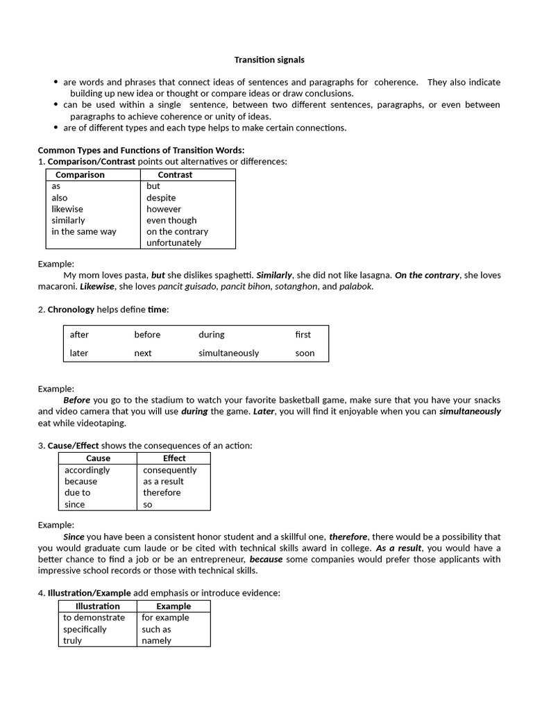 Transition Signals | PDF
