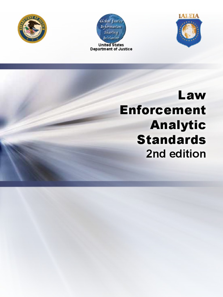 Law Enforcement Analytic Standards 2011 | PDF | Intelligence Analysis ...