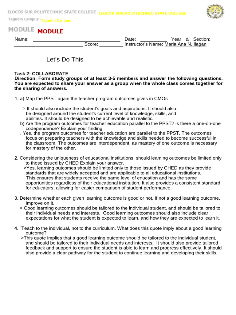 Module 3 Task 2 | PDF