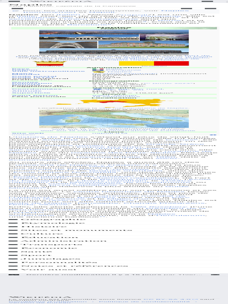 Naples — Wikipédia | PDF