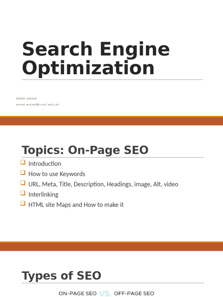 Lecture3 OnPage | PDF