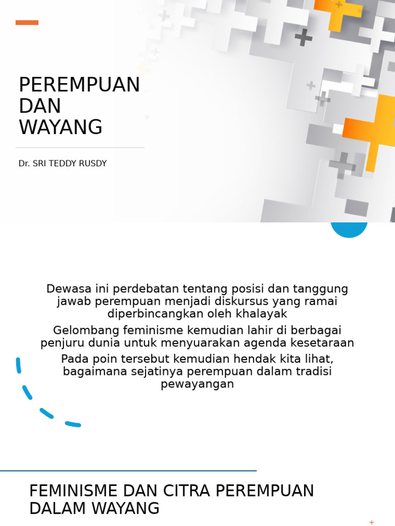 Perempuan Dan Wayang-1 | PDF