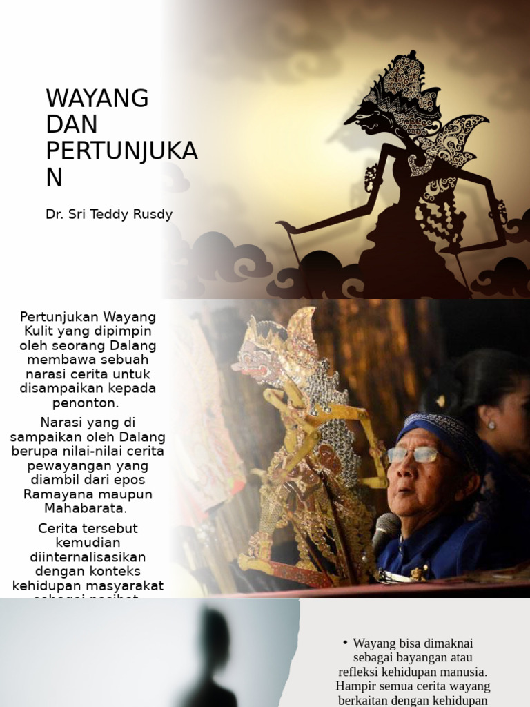 Wayang Dan Pertunjukan | PDF