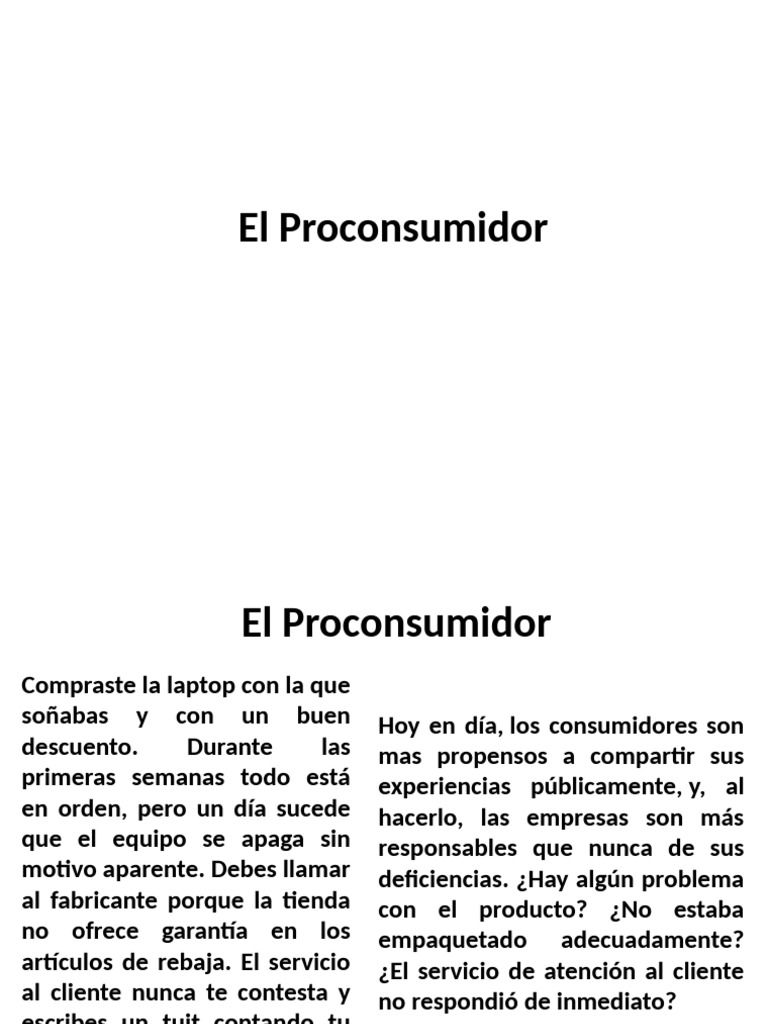 Prosumidor | PDF