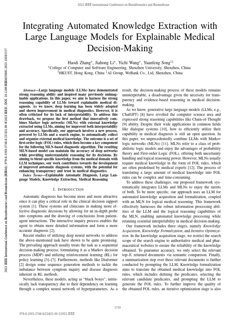 Integrating Automated Knowledge Extraction With Large Language Models ... Integrating Automated Knowledge Extraction With Large Language Models ...
