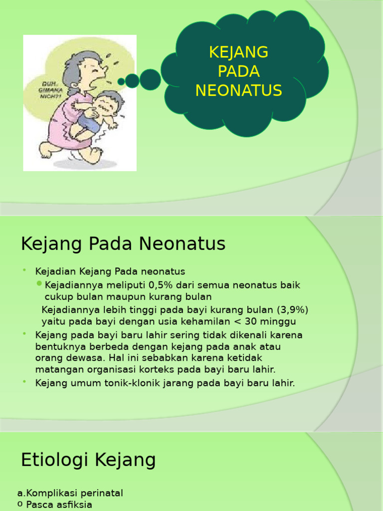 Kejang Pada Neonatus | PDF