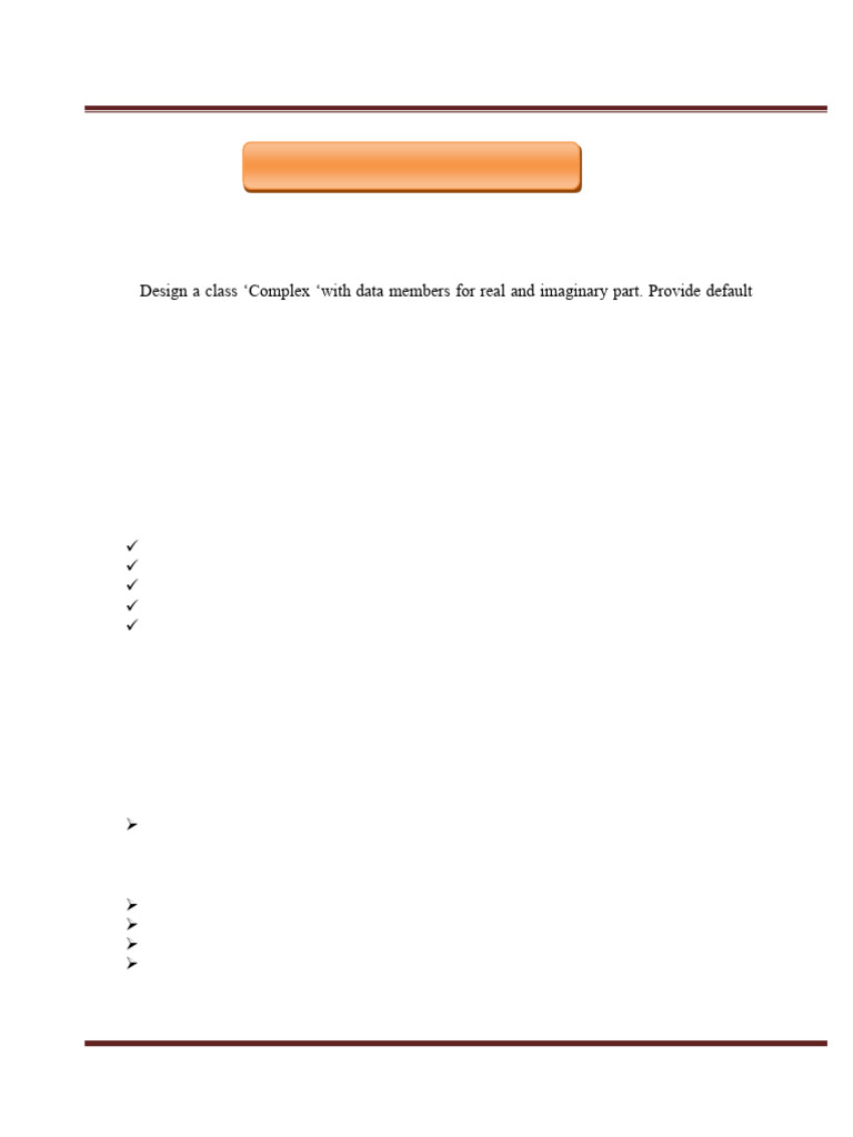 OOP Lab Manual | PDF