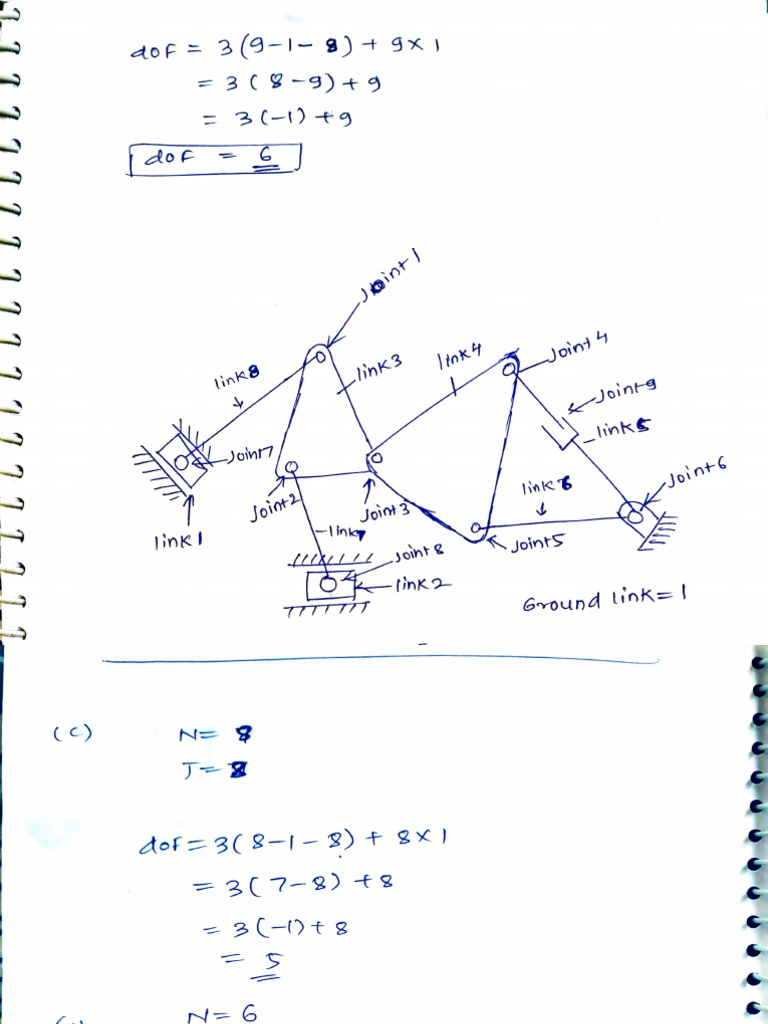 Grubler Formula | PDF