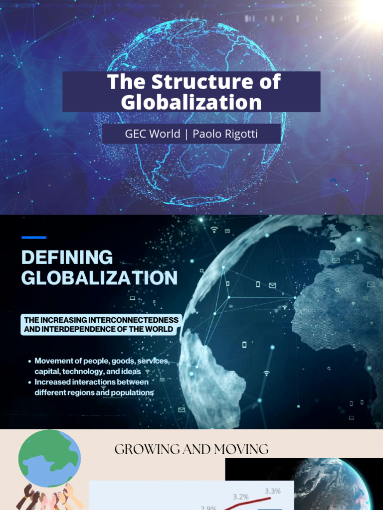 The Structure of Globalization | PDF