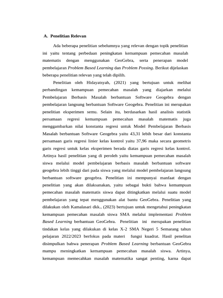 Penelitian Relevan_Intan | PDF