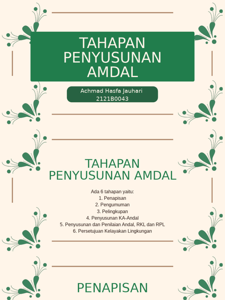 Amdal | PDF