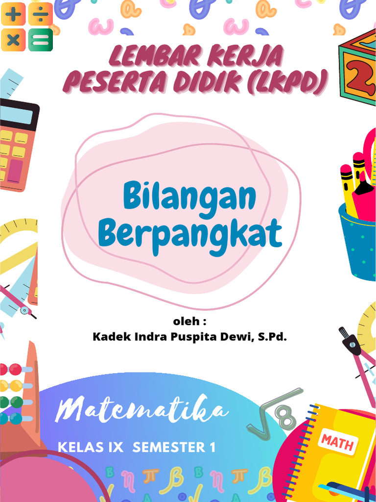0912 LKPD Bilangan Berpangkat | PDF