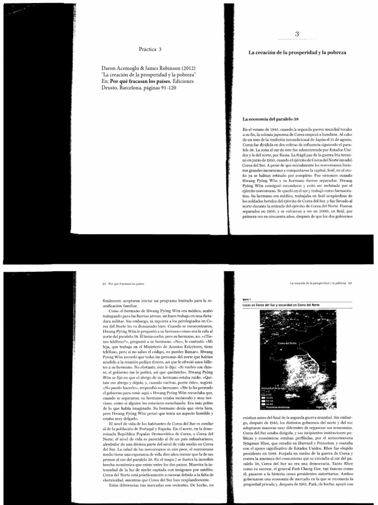Acemoglu - Robinson - Cap3 - Practica 3 - 3 | PDF