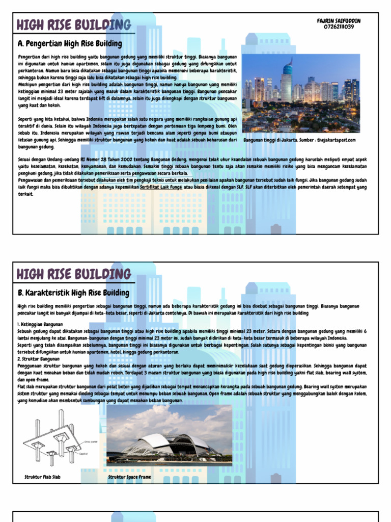 High Rise Building | PDF