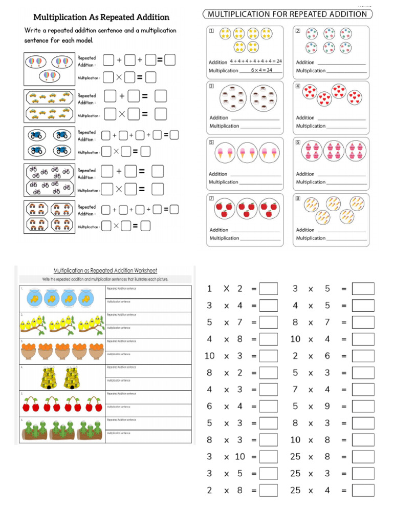 Math Multiplication-Division | PDF